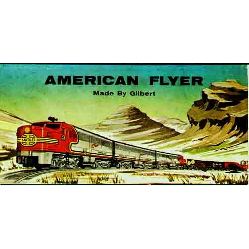 SANTA FE BILLBOARD INSERT for AMERICAN FLYER Trains Parts | eBay